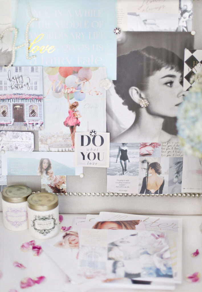 How to Make a Dreamy Inspiration Board - The Story Girl